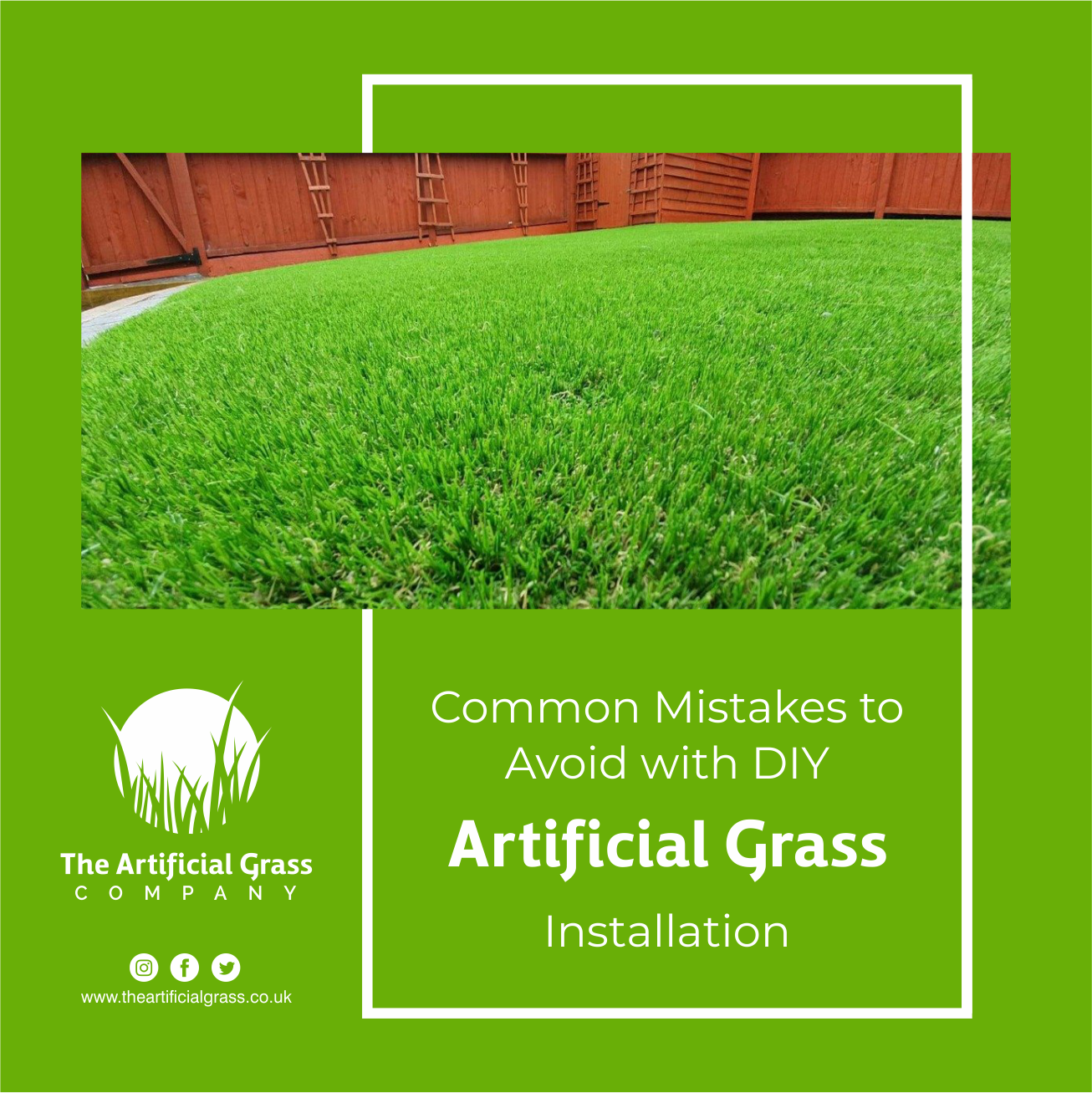 Artificial Grass DIY Mistakes [Common Mistakes to Avoid]